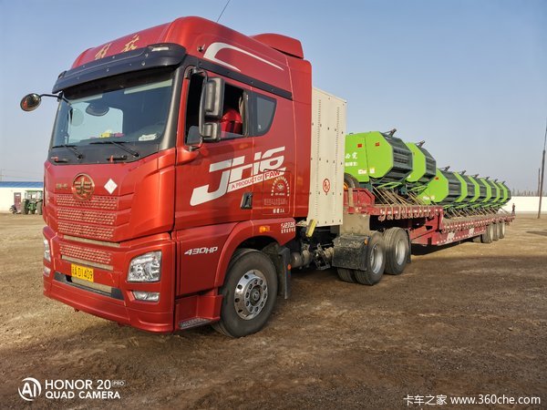 【口碑】青岛解放 JH6重卡 运满满定义车 500马力 6X4牵引车(CA4250P25K2T1E5A)怎么样 优缺点_卡车之家